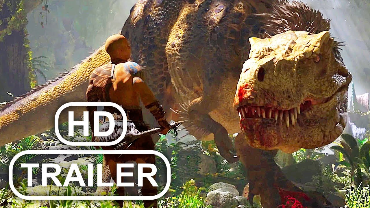 VIN DIESEL VS DINOSAURS Ark 2 Trailer 2021 Action 4K ULTRA HD - Ark 2 ...