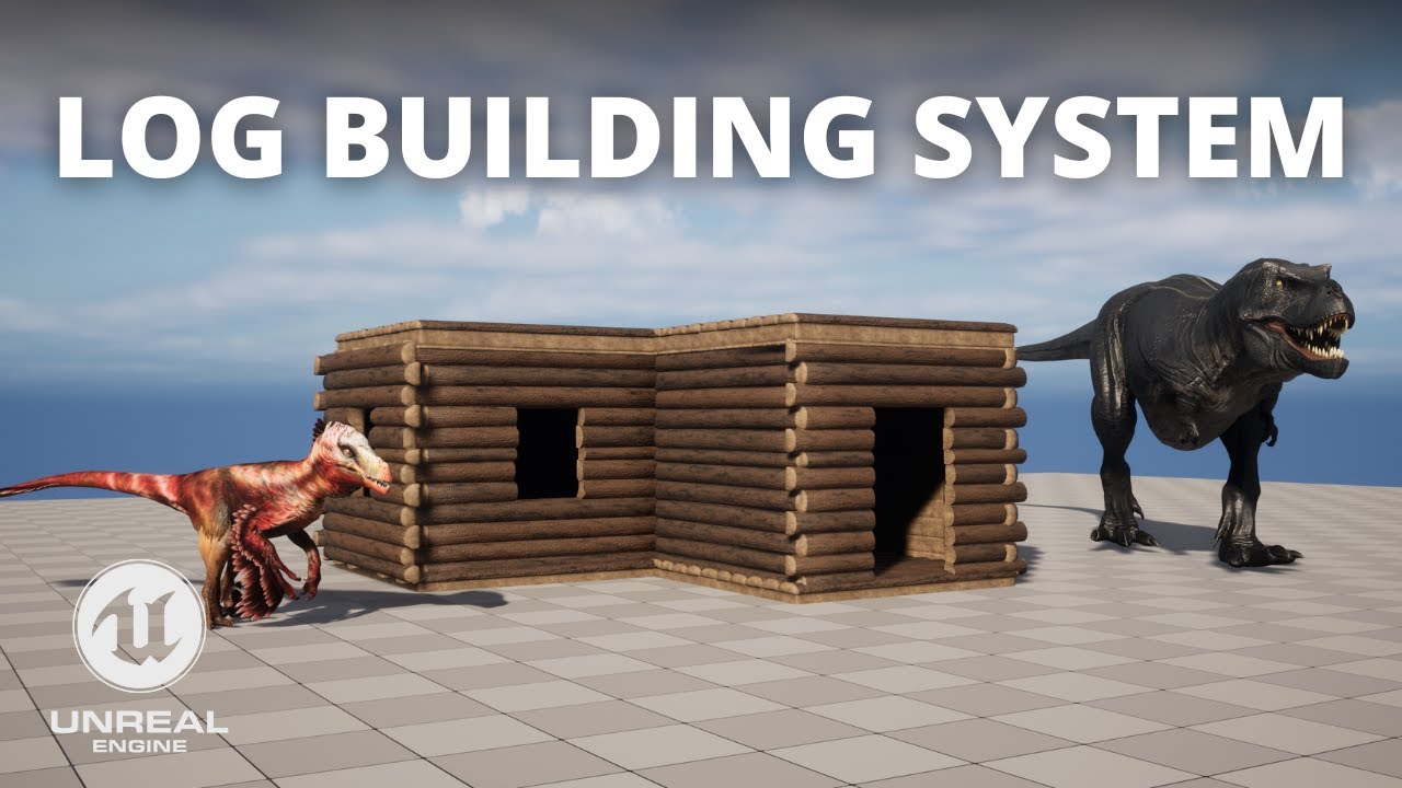 Ark 2 UE5 Tutorials – Log Building System in Unreal Engine 5 – Ark 2 videos